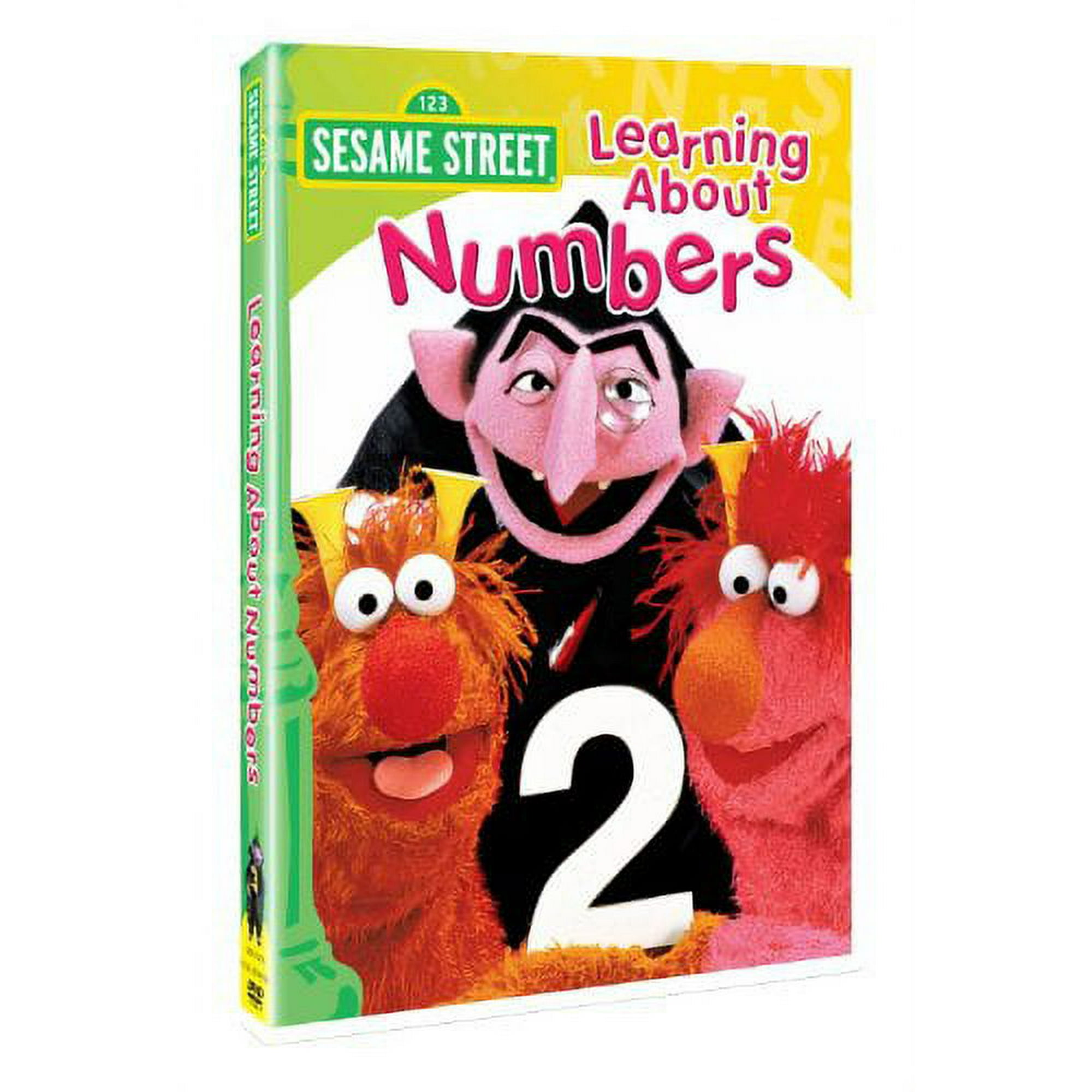 Sesame Street Learning About Numbers Vhs
