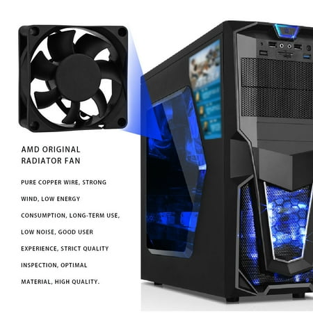 Cooling Fan Computer CPU Cooler Laptop Desktop Cooling computer cooler ...