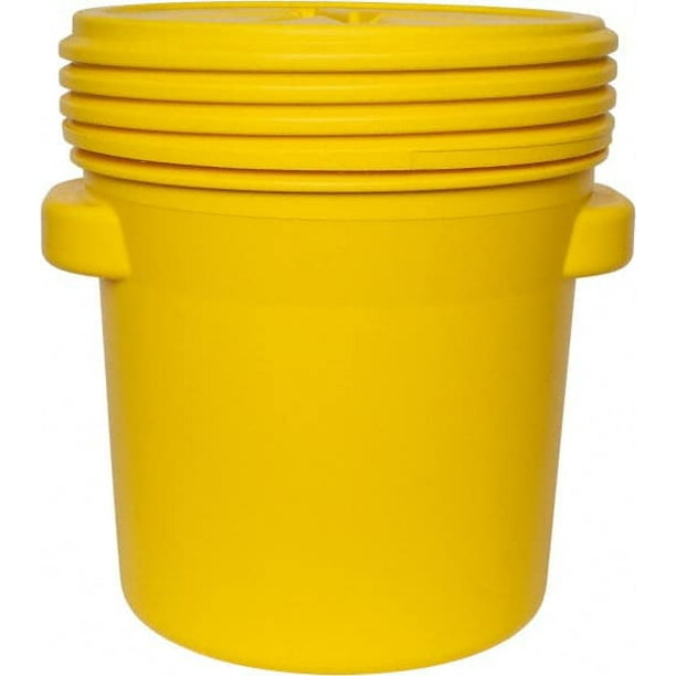 Eagle 20 Gallon Closure Capacity, Screw On Closure, Yellow Lab Pack 5 ...