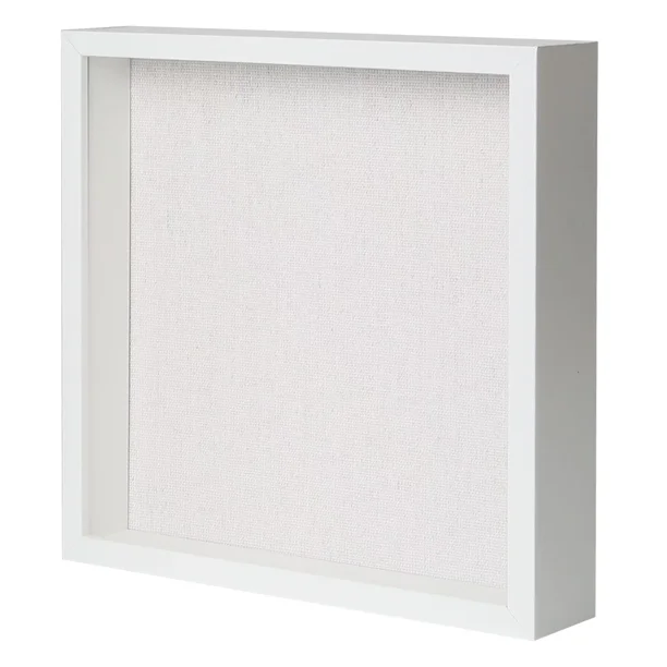 Muzilife 10x10 inch Shadow Box Picture Frame with Linen Board Deep Wood ...