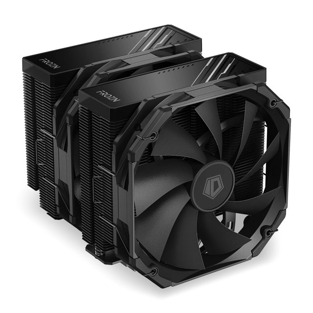 ID-COOLING FROZN A720 Black - 6.4" Height Black Dual-Tower Air CPU ...