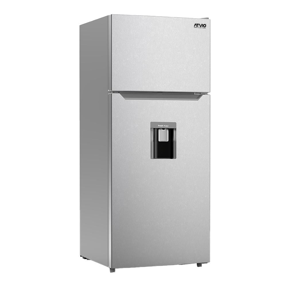 Refrigerador Atvio Home 14.6 Pies AT-TRF242MX Top Mount Silver ...