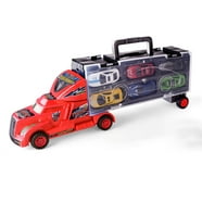 Big-Daddy Big Rig Heavy Duty Toy Semi Tractor Trailer Transport Series ...
