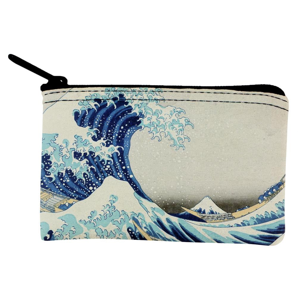 Great Wave Tsunami Japanese Painting Coin Purse - Walmart.com