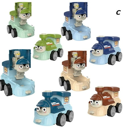 Transformable Car Toy Action Figures For Kids Inertial Drive Pull Back ...