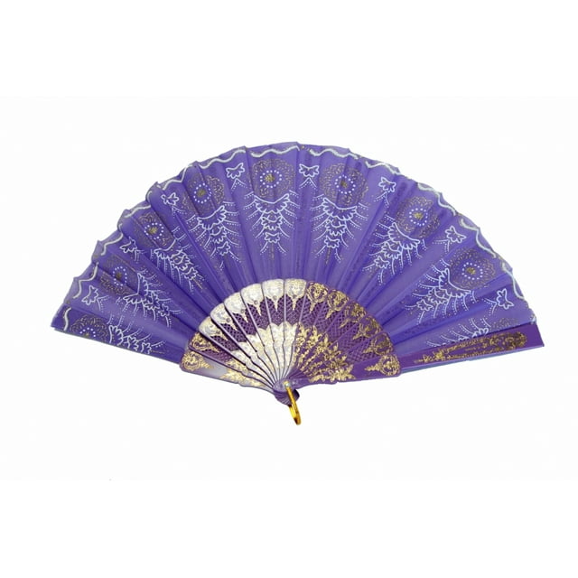 Purple Hand Fan - Walmart.com