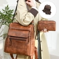 Backpacks Purse for Women Pu Travel Bags Satchels Handbag Convertible ...