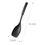 Ludlz 2Pcs/Set Large Silicone Cooking Spoon Spatula Kit Non-Stick ...