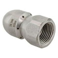 Spring 70L/min Stainless Steel Drain Jetter Nozzle G1/2" Thread 150 Bar ...