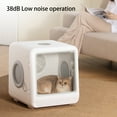 Cat Hair Dryer Box - 65L Large Capacity, Automatic Door Opening, Ultra ...