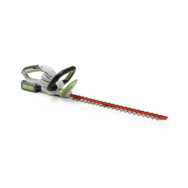 PowerSmith 24 Inch Cordless Electric Hedge Trimmer with 40V Battery and ...