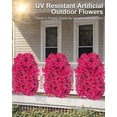 for Outdoors – 2 Bundles of UV-Resistant Artificial Bougainvillea ...