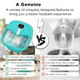 Collapsible Foot Rotary Massage, Foot Bath with Heat, , Remote, and 24 ...