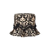 Jennifer Taylor Home, Polly Vanity Stool, Black & Ivory - Walmart.com