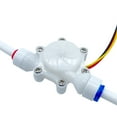 BIBABLYKE Fluidmeter Counter 0.25-2.5L/Min G1/4 DN8 Hall Effect Sensors ...
