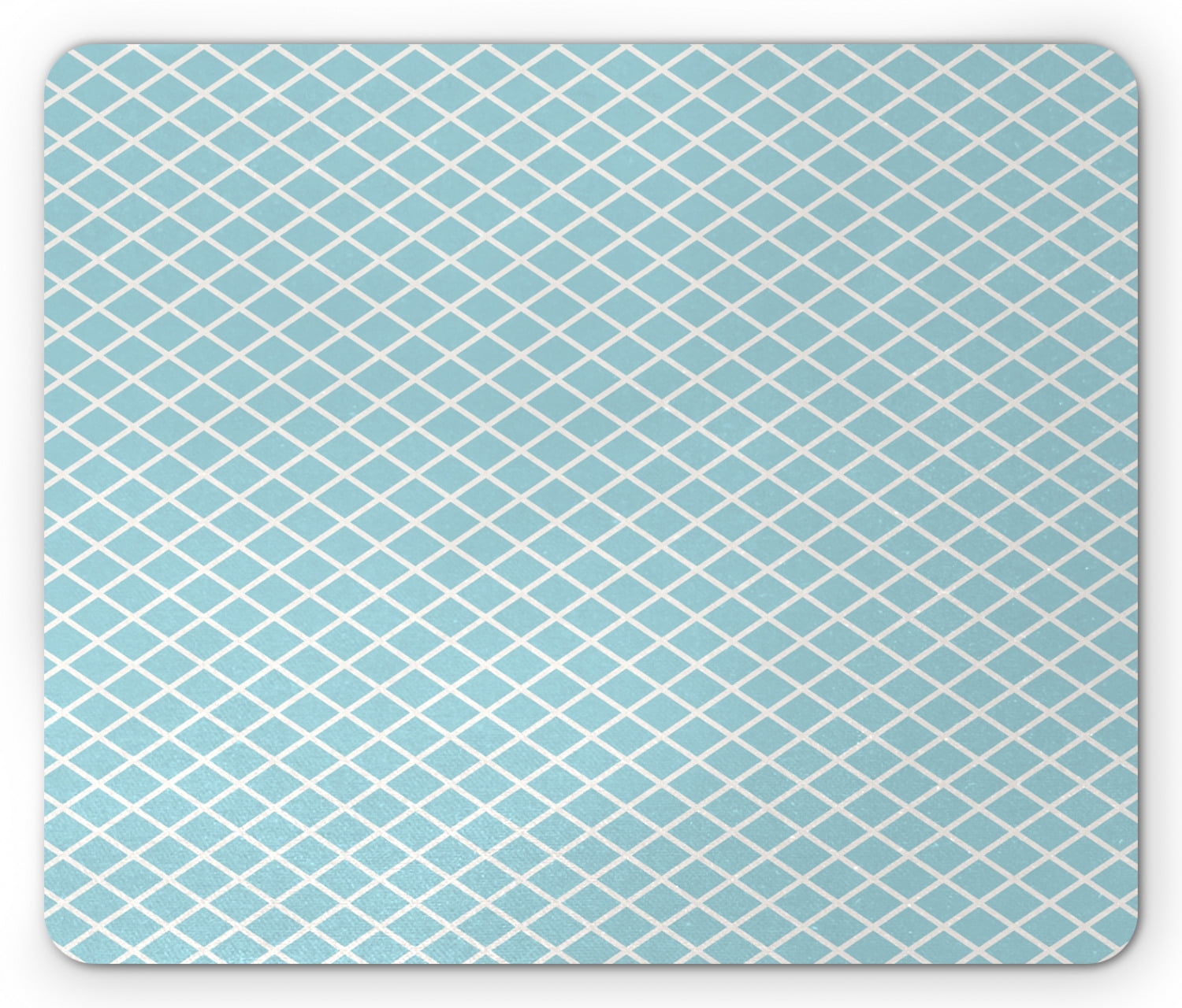 Retro Mouse Pad, Pastel Colored Squares and Lines Checked Pattern ...