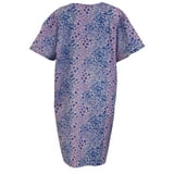 Sindrella Women's Plus Size Cotton Blend Snap Front Duster Robe With ...
