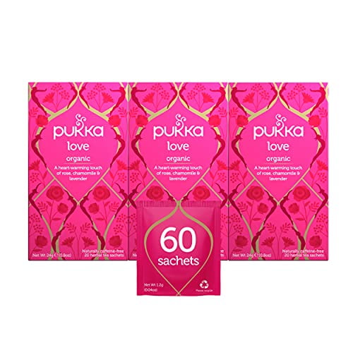 Pukka Organic Tea Bags, Love Herbal Tea with Nepal | Ubuy