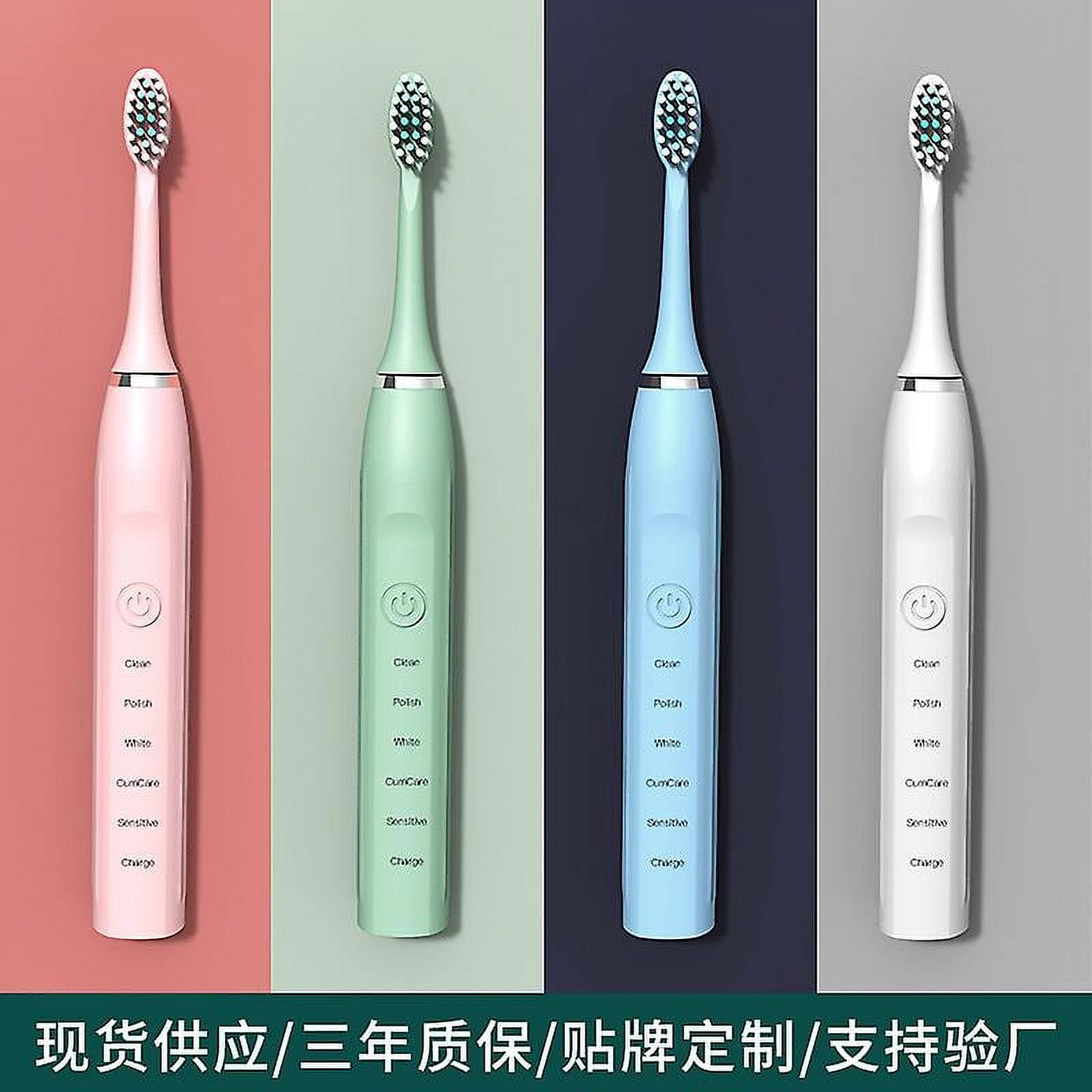 Toothbrush Couple's Adult Smart Electric Wireless Induction Charging ...