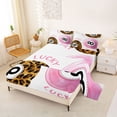 Castle Fairy Vintage Billiards Queen Sheets 4 Pieces, Leopard Print ...