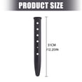 Hiking Tent Stakes Pins Screw Anchors Outdoor Camping Pegs Ground Nails ...