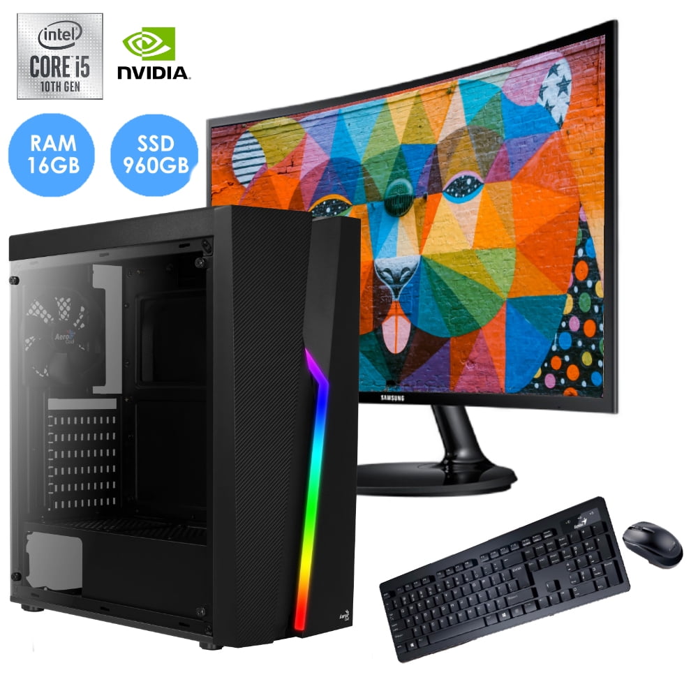 Computadora PC gamer armada i5 10400F Intel SSD 960GB 16GB RAM Nvidia ...