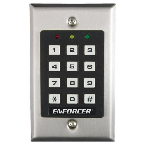 Seco-Larm SESK1011SDQ Enforcer Access Control Keypad - Walmart.com