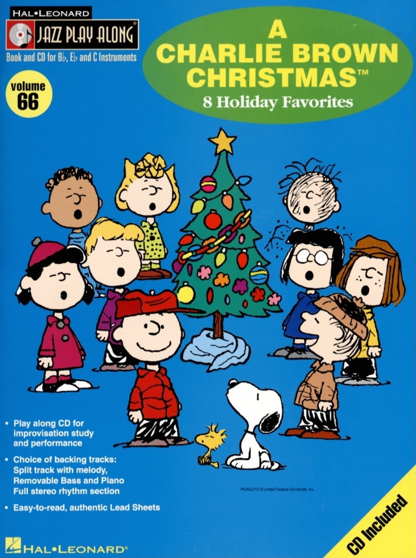 A Charlie Brown Christmas Jazz Play-Along Volume 66 Book/Online Audio ...