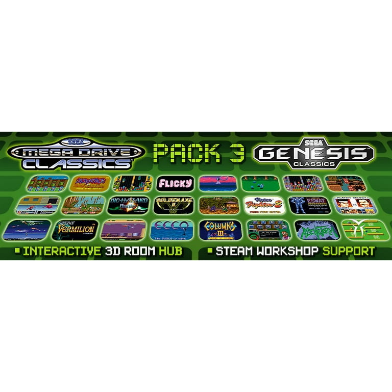 SEGA Megadrive and Genesis Classics Collection Sega PC Digital Download 685650099750