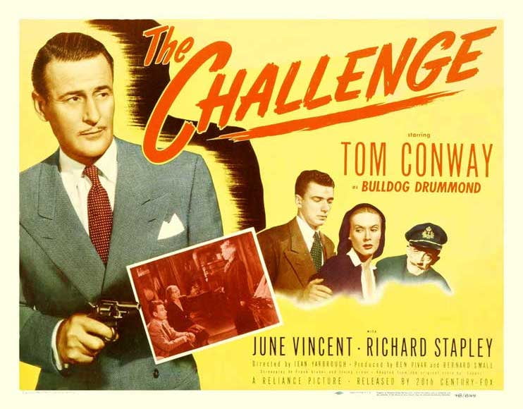 The Challenge - movie POSTER (Style A) (30" x 40") (1948) - Walmart.com