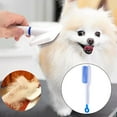 Effective Retractable Dog and Cats Hair Brush for Small Pet Gentle ...