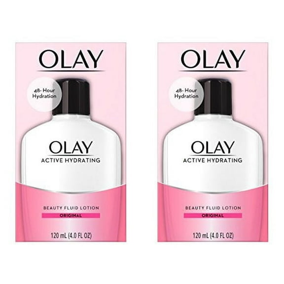 Olay Active Hydrating Beauty Fluid Lotion, Deep Hydration, Original 4.0 ...