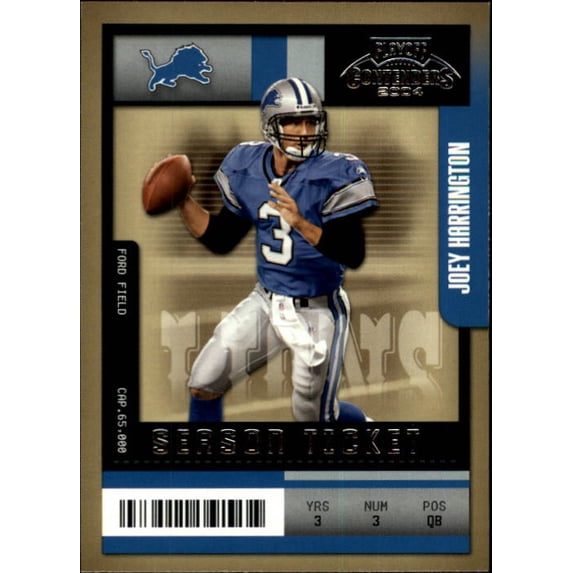 2004 Playoff Contenders #36 Joey Harrington NFL Football Trading Card ...
