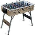 RayChee 48" Folding Foosball Table, Foldable Space Saving Table Soccer ...