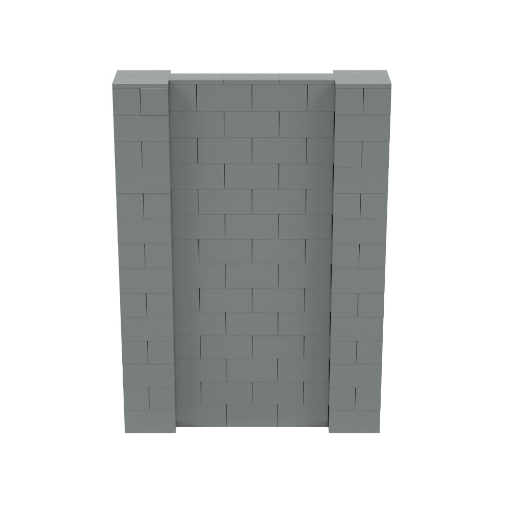EverBlock 5’ x 7’ Wall Kit | Modular Building Blocks | Wall System for ...