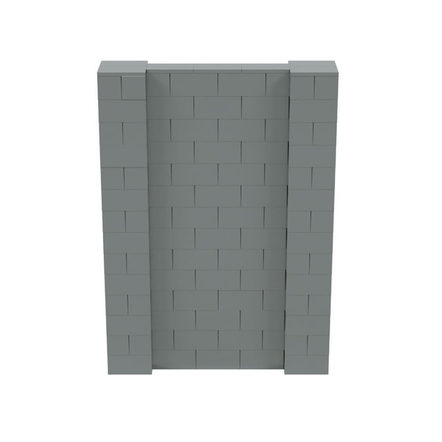 EverBlock 5’ x 7’ Wall Kit | Modular Building Blocks | Wall System for ...