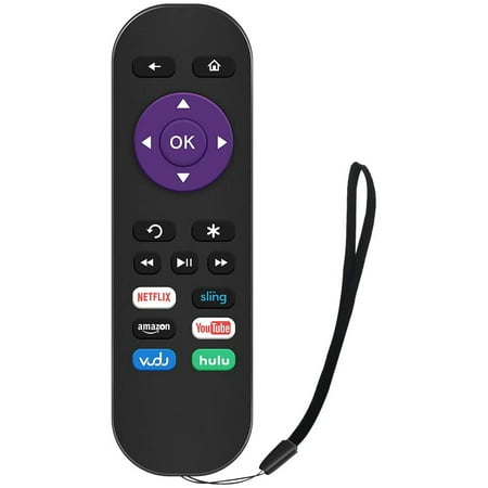 Wgthhk Replacement Remote Control for Roku Box Model: Roku 1, Roku 2(HD ...