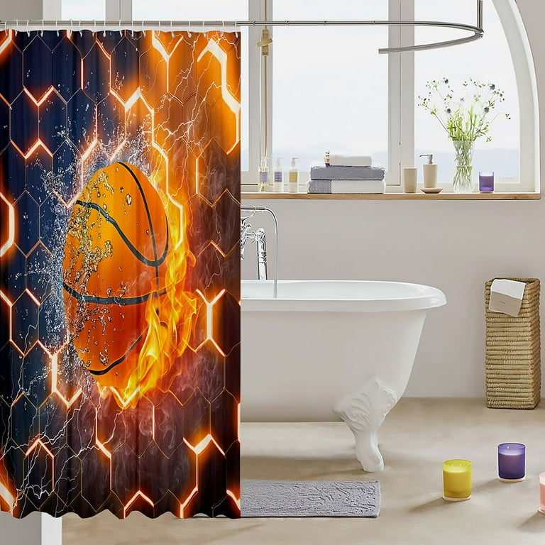 Sports Bathroom Sets For Boys Basketball Bathroom Set