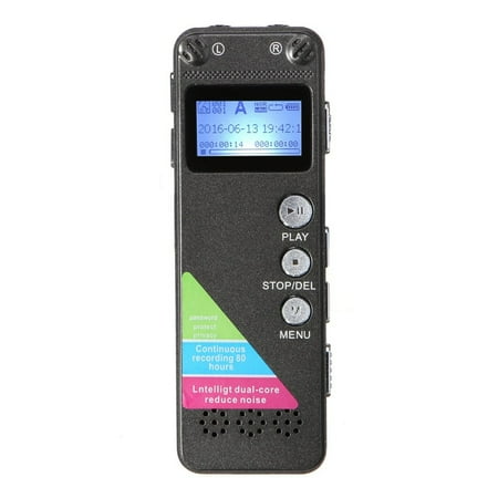 8GB High Sensitivity Dual Microphone Multifunctional Rechargeable ...