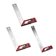 Aluminum Stainless Steel Combination Square Build In Levels Vials And ...