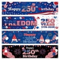 USA 250th Anniversary Banner Patriotic Decorations, 1776-2026 America ...