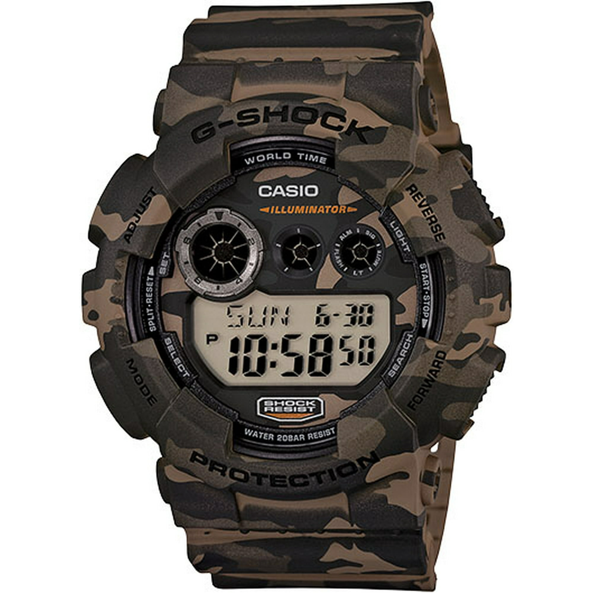 Click here for Casio G-Shock Xl Digital Gd120cm-5 Wristwatch prices