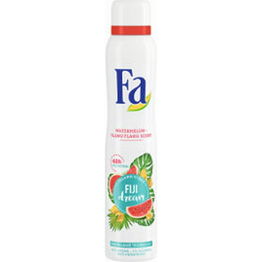 Fa Fiji Dream Deodorant Spray 200ml (Watermelon Scent) - Walmart.com ...