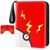 Demon Slayer Card Zipper Binder,9 Pocket with 50 Removable Sleeves up ...