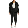 Terra & Sky women's Plus Size Velour Hoodie & Jogger Set - Walmart.com