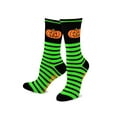 TeeHee Novelty Happy Halloween Fun Crew Socks for Women 3-Pack (Witch ...