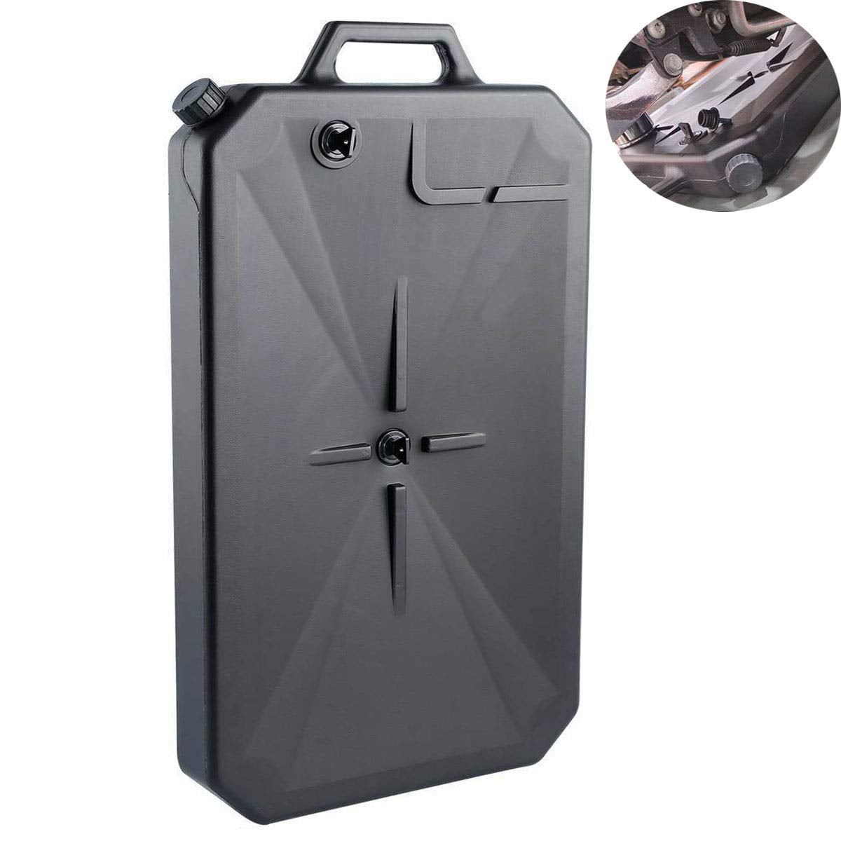 Green-L Universal Abs Low Profile Oil Drain Pan With Spout Fit For Harley 26.8 X 15.7 X 2.8