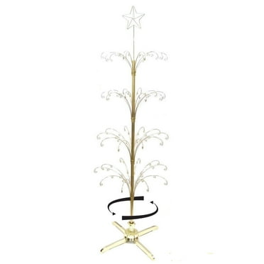 Best Choice Products 6ft Wrought Iron Ornament Display Christmas Tree w ...