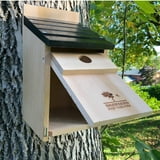 Backyard Expressions Cedar Birdhouse for Birds, 8.9"L x 8.1"W x 8.1"H ...