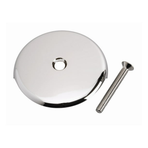 Overflow Plate - with Screw, Chrome, 1 Hole - Walmart.ca